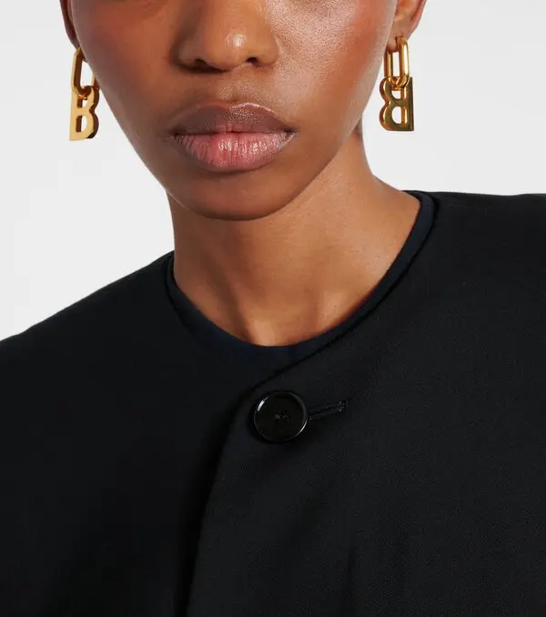 Balenciaga B Chain Xl Earrings