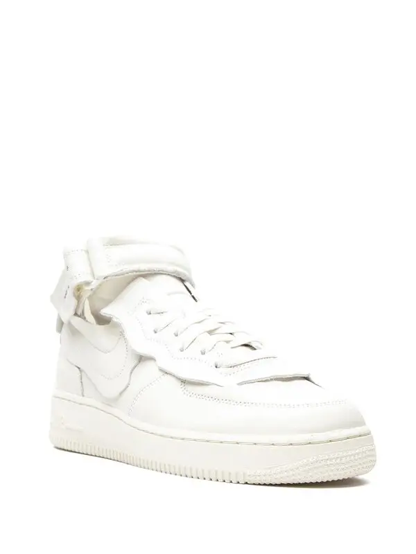 Nike X Comme Des Garçons Air Force 1 Mid Sneakers