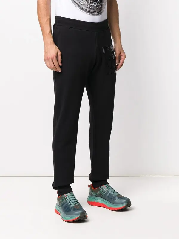Moschino Double Question Mark Print Track Pants
