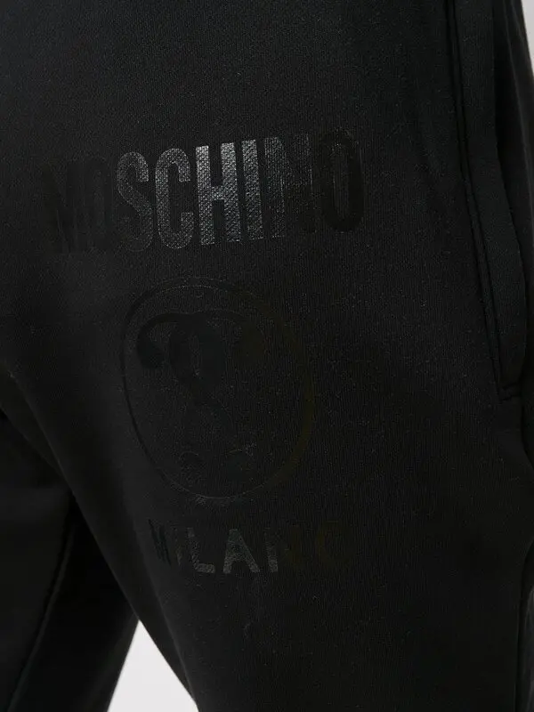 Moschino Double Question Mark Print Track Pants