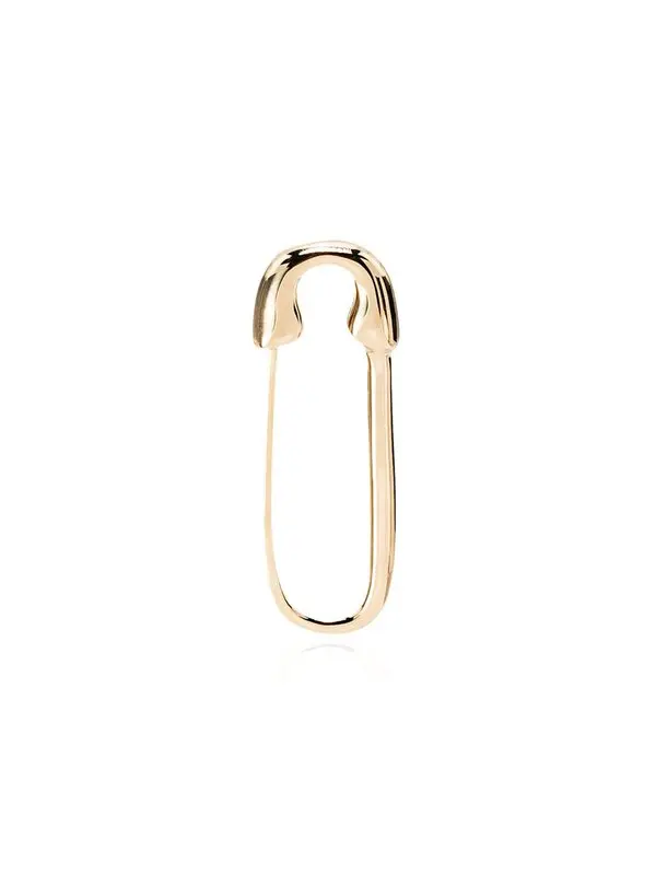 ANITA KO 18kt Safety Pin Stud Earring - Gold