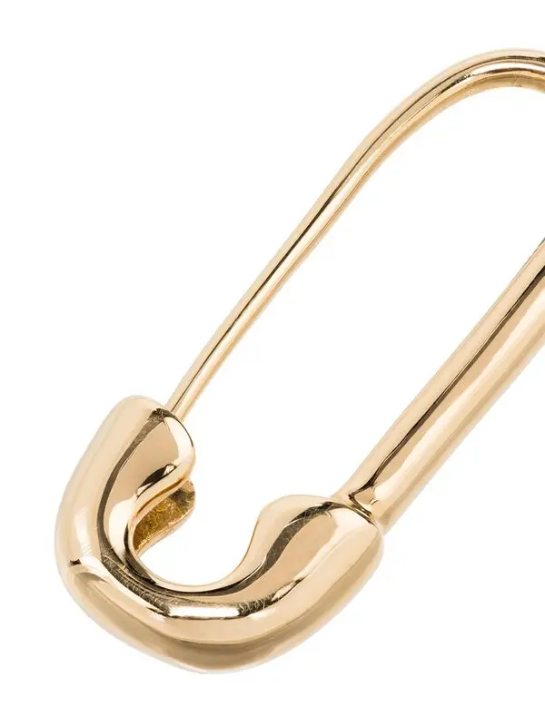 ANITA KO 18kt Safety Pin Stud Earring - Gold