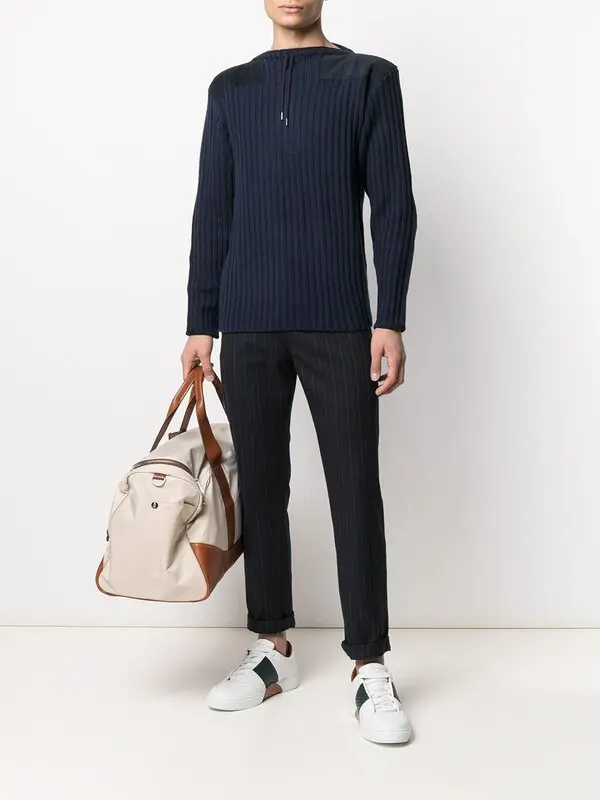 N.peal Ribbed Knit Sweater