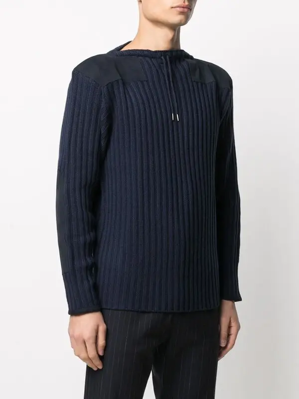 N.peal Ribbed Knit Sweater