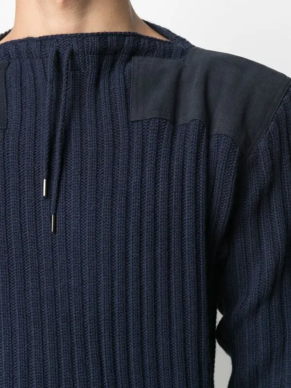 N.peal Ribbed Knit Sweater