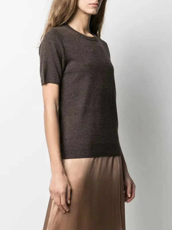 N.peal Knitted Cashmere Top