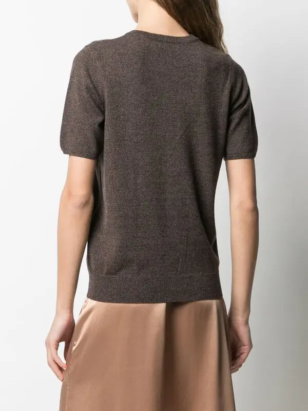 N.peal Knitted Cashmere Top