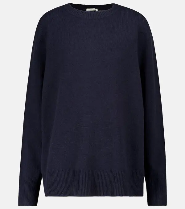 THE ROW Sibem Wool And Cashmere Sweater - Blue