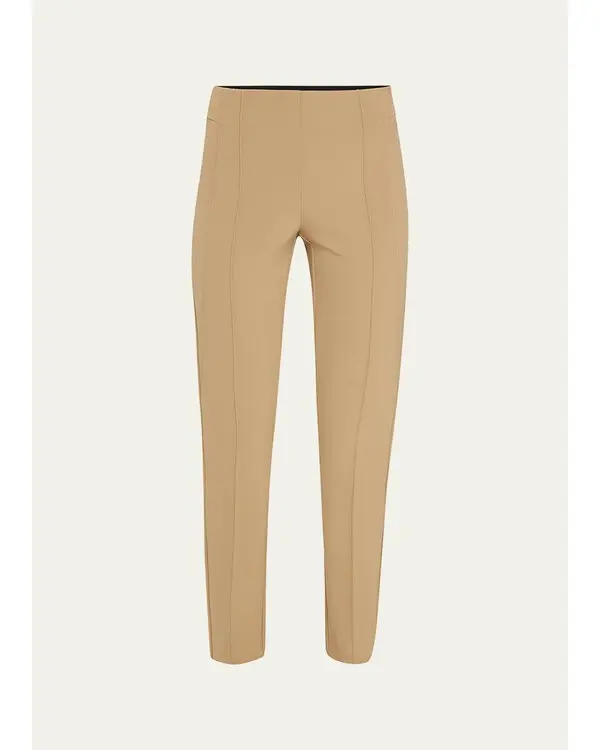 Lafayette 148 New York Gramercy Acclaimed-stretch Pants - Cammello