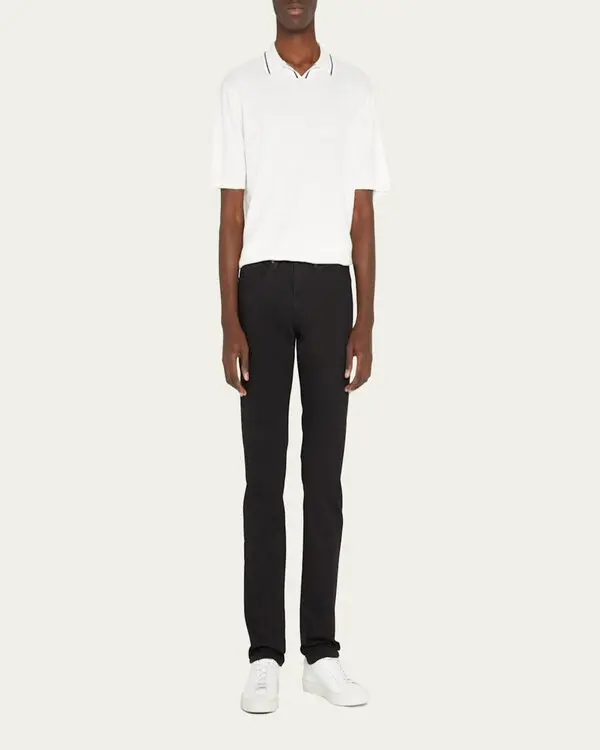 FRAME L'homme Slim Fit Jeans - Noir