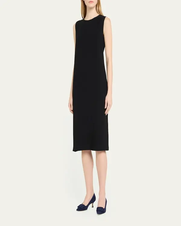 Manolo Blahnik Maysale Suede Pumps - Navy