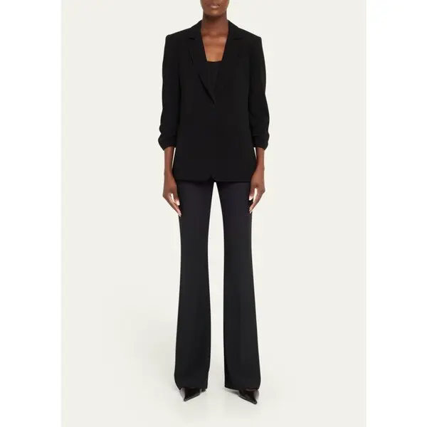 Cinq À Sept Khloe Crepe Blazer - Black