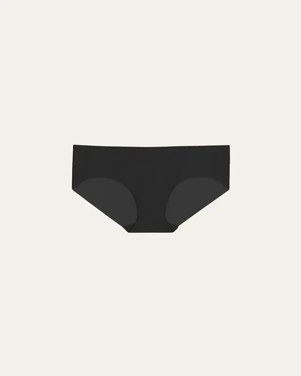Commando Cotton Bikini Briefs - Black