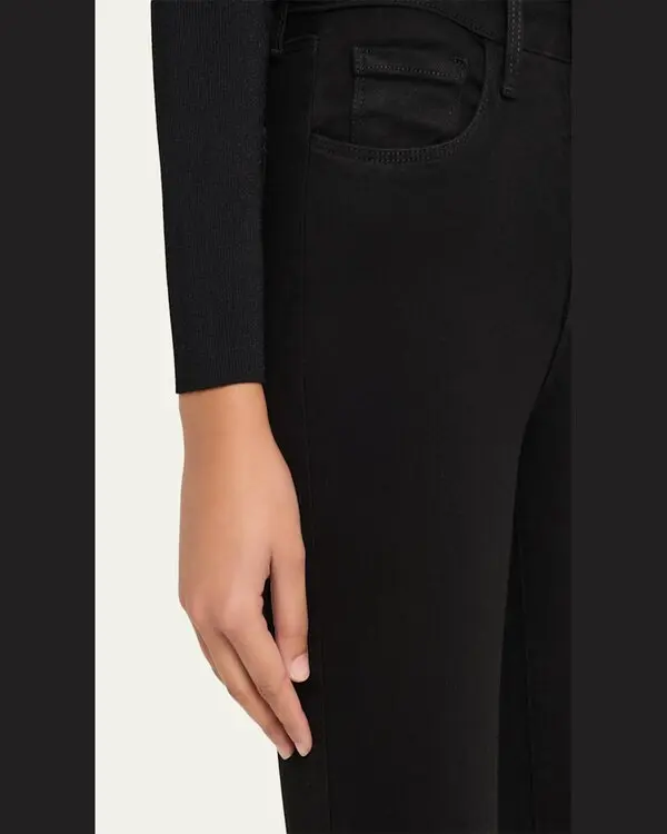 L'Agence Margot High-rise Skinny Ankle Jeans - Noir