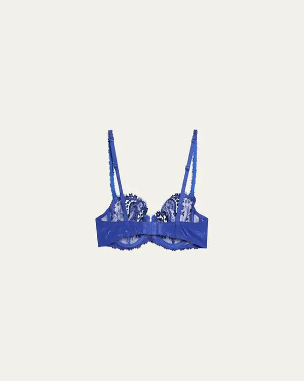 Simone Perele Wish Lace Demi Cup Bra - Black