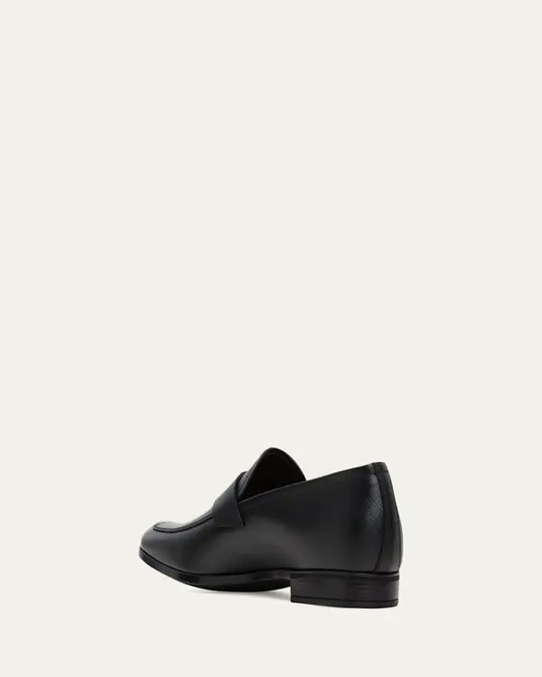Prada Saffiano Leather Loafer