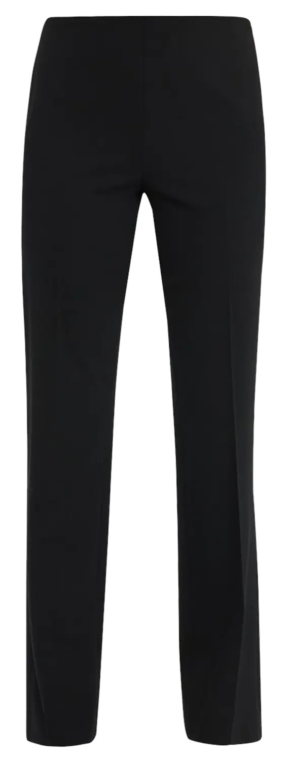 Ralph Lauren Alandra Stretch-wool Pants - Black