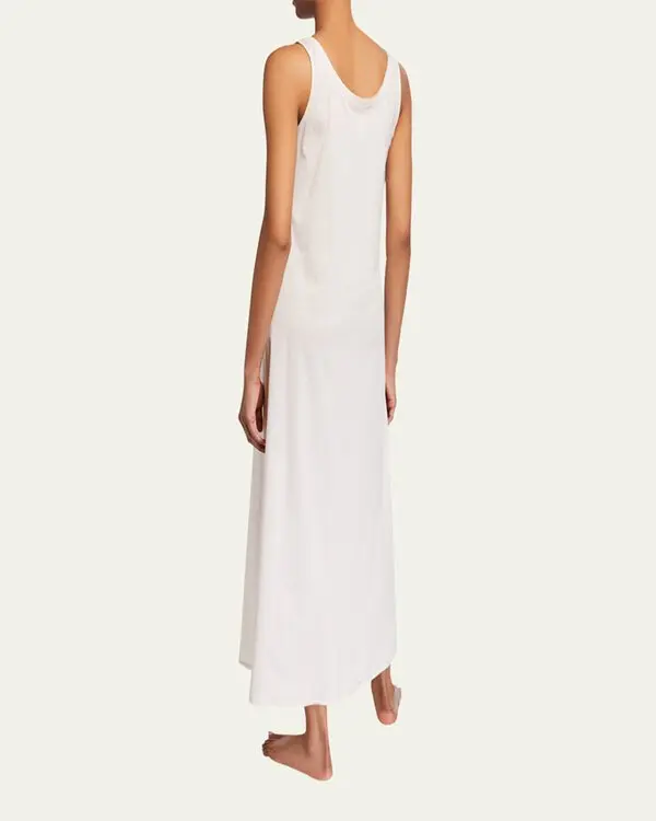 Hanro Cotton Deluxe Long Tank Gown