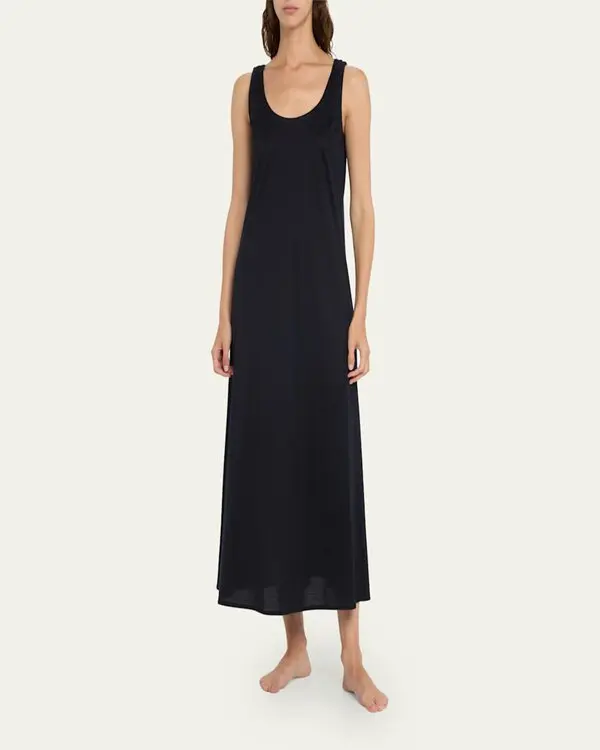 Hanro Cotton Deluxe Long Tank Gown