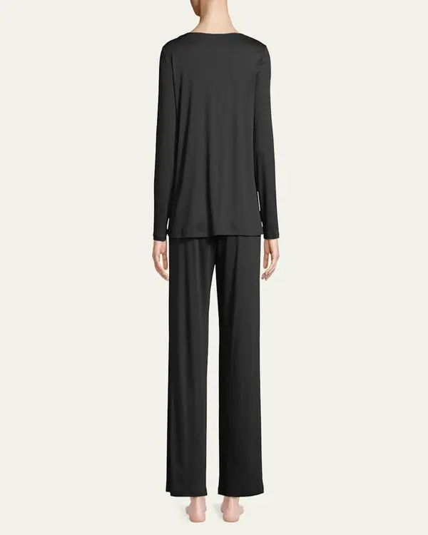 Hanro Mots Long Sleeve Pajama Set