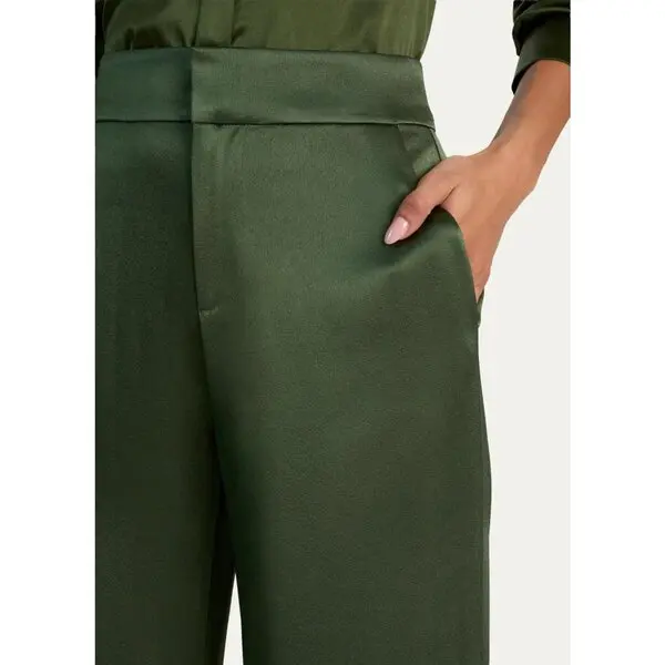 Alice + Olivia Dylan High-rise Wide-leg Pants