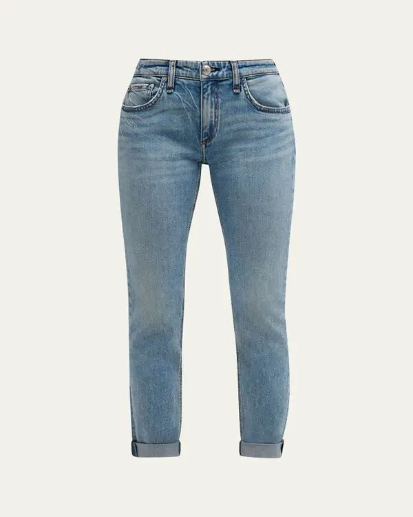 Rag & Bone Dre Low-rise Boyfriend Jeans - Daphne
