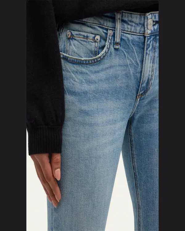 Rag & Bone Dre Low-rise Boyfriend Jeans - Daphne