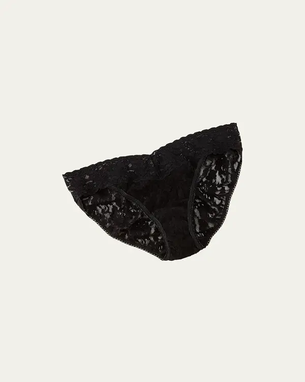 Hanky Panky Signature Lace V-kini Briefs - Black