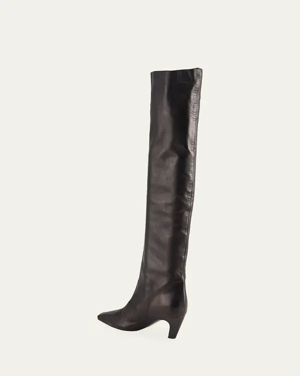 Khaite Davis Knee Boots