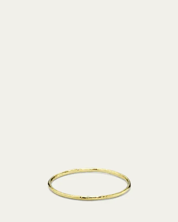 Ippolita 18k Hammered Bangle