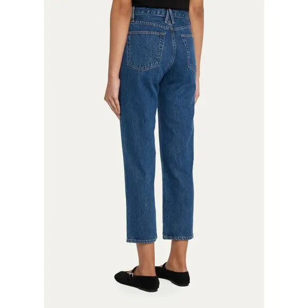 SLVRLAKE London Cropped Straight-leg Jeans