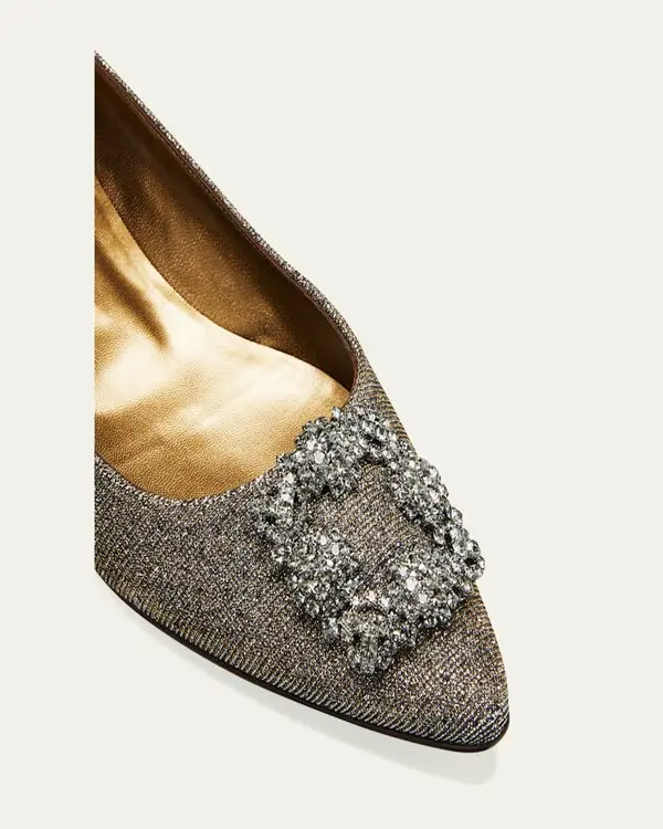 Manolo Blahnik Hangisi Skimmer Flat