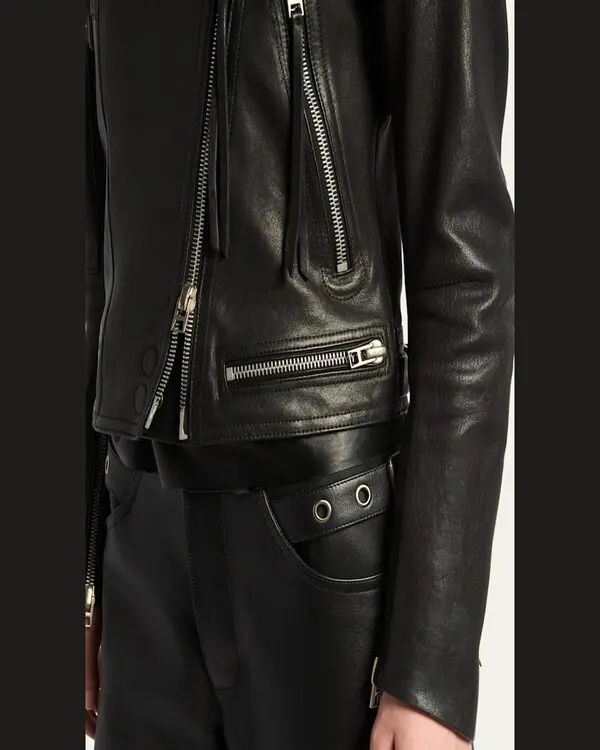 TOM FORD Leather Moto Jacket