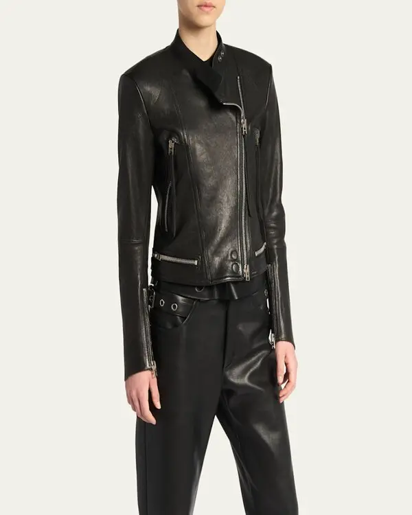 TOM FORD Leather Moto Jacket