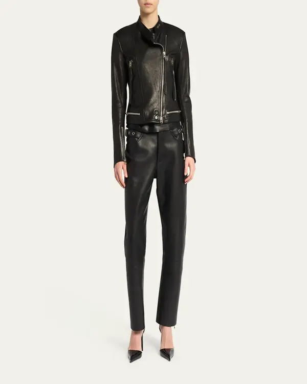 TOM FORD Leather Moto Jacket