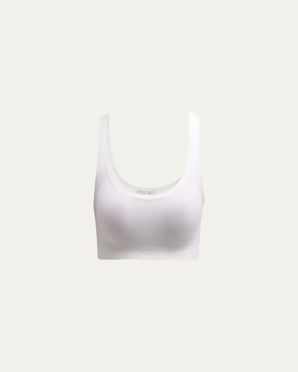 Hanro Touch Feeling Crop Top - White