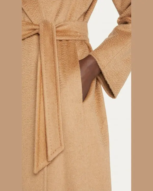 Max Mara Manuela Hair Coat - Camel