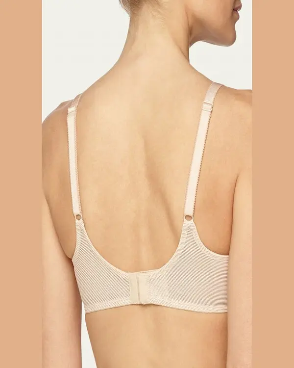 Wacoal Visual Effects Minimizer Lace Bra - Sand