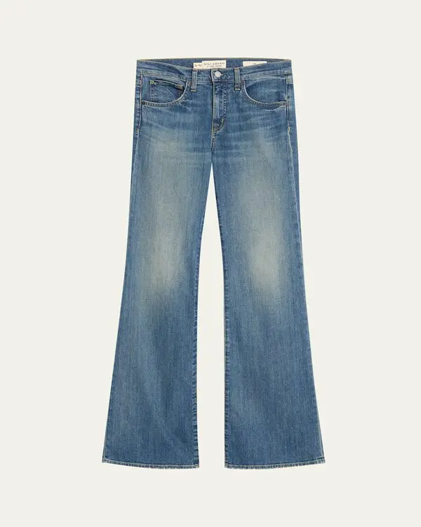 NILI LOTAN Celia Bootcut Jeans - Blue