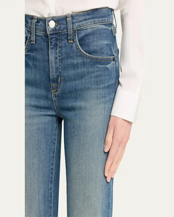 NILI LOTAN Celia Bootcut Jeans - Blue