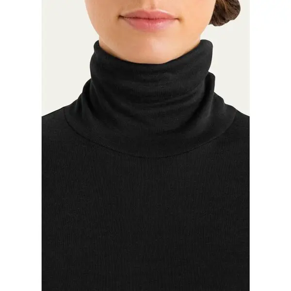 Hanro Silk-cashmere Turtleneck Top - Vanilla