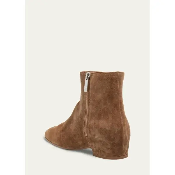 Aquatalia Ulyssa Ankle Boots - Champagne