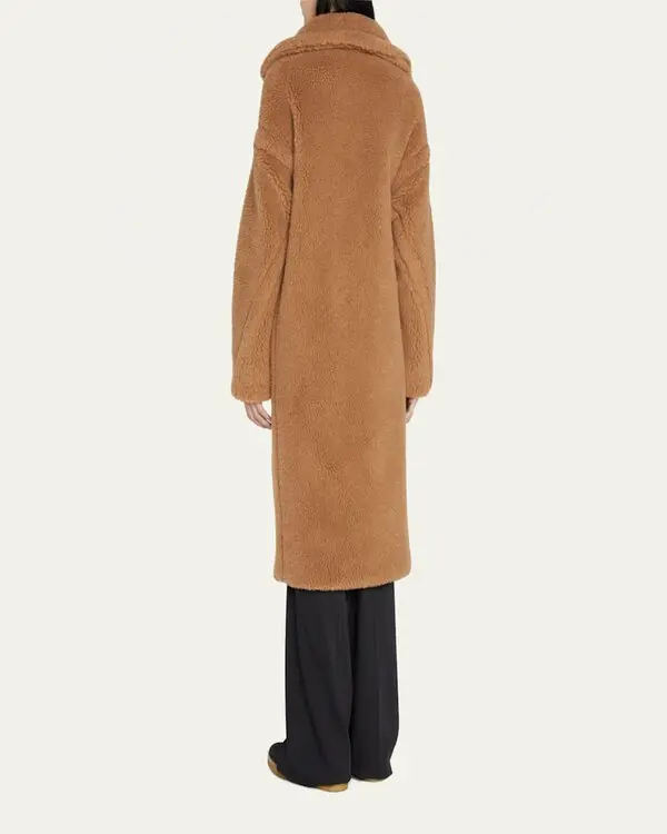 Max Mara Hair Blend Teddy Coat - Camel