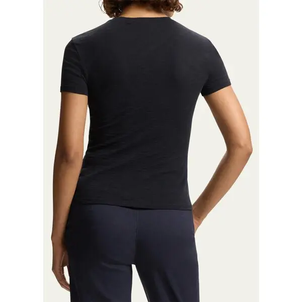 Theory Tiny Tee 2 Organic Cotton Top - Peach