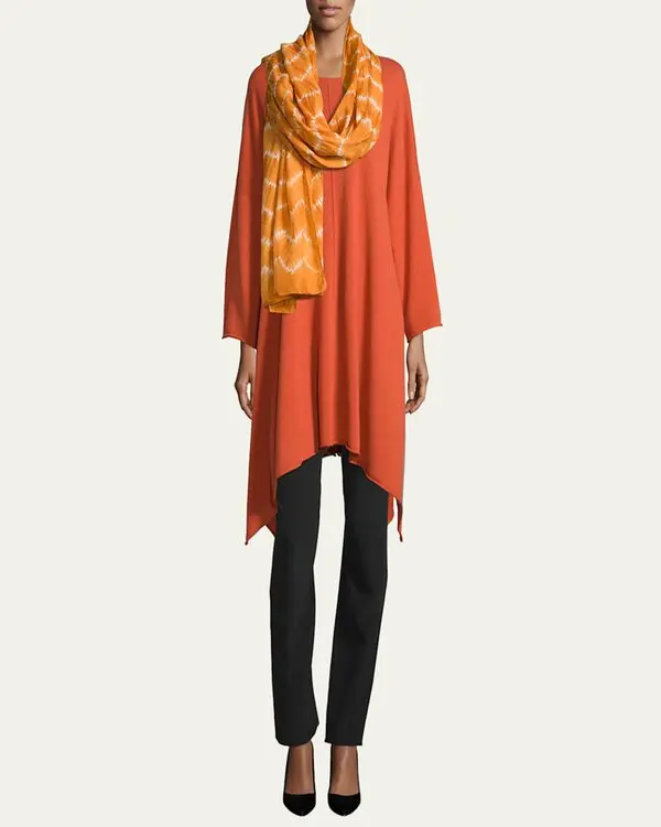 Eskandar Slim-leg Silk Trousers