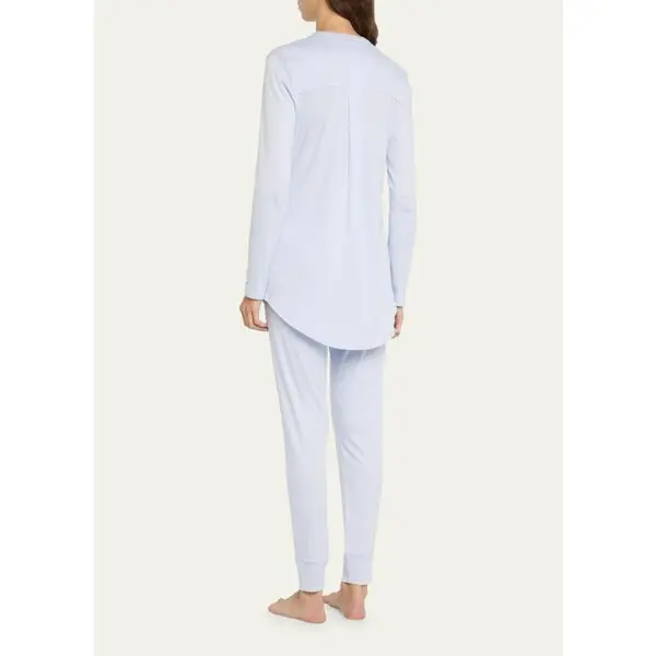 Hanro Pure Essence Two-piece Pajama Set - Black