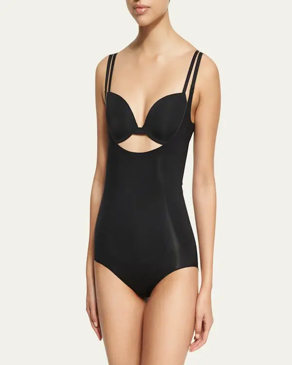 Spanx Sculpt Oncore Open-bust Brief Bodysuit