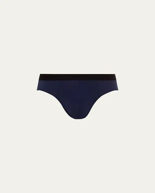 Hanro Micro-touch Briefs - Navy