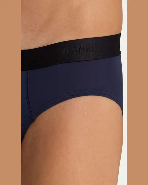 Hanro Micro-touch Briefs - Navy