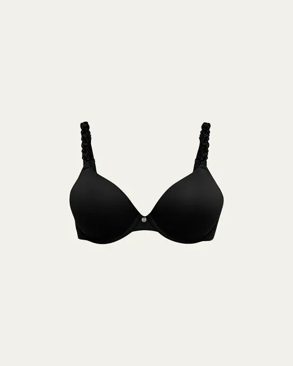 Natori Pure Luxe Contour Underwire Bra - Black
